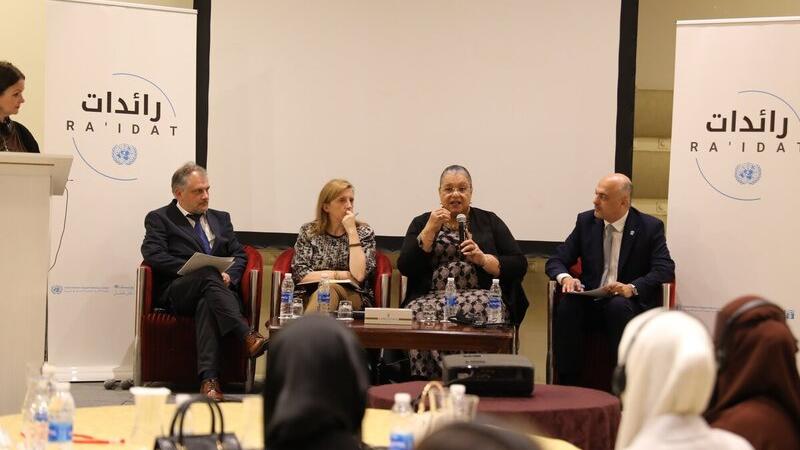 SRSG Tetteh joins young Libyan women to kick start the Ra’idat ...