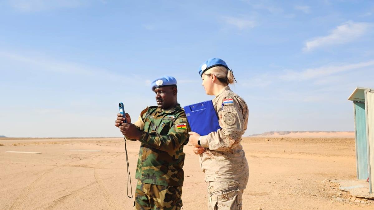 MINURSO CELEBRATES THE NATIONAL DAY OF CROATIA | United Nations ...