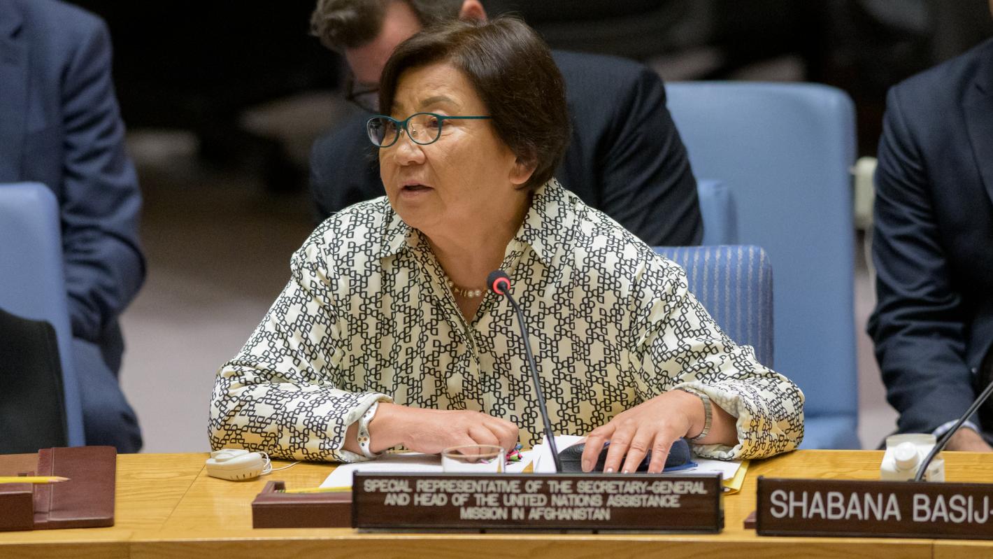 Special Representative Roza Otunbayeva's briefing to the Security ...