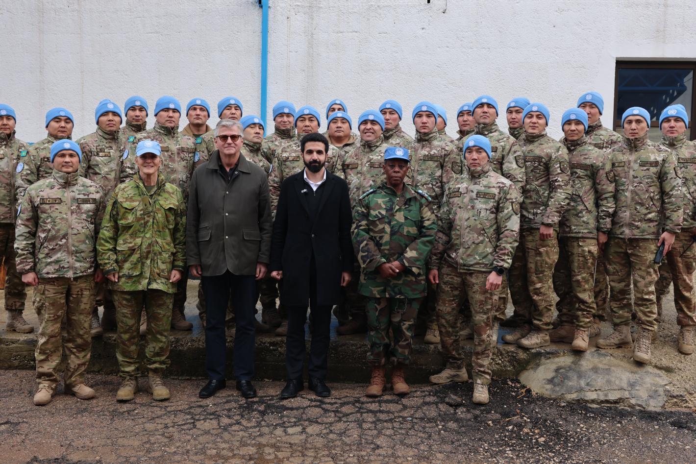 USG Jean-Pierre Lacroix Visits UNDOF, Highlights Peacekeepers ...