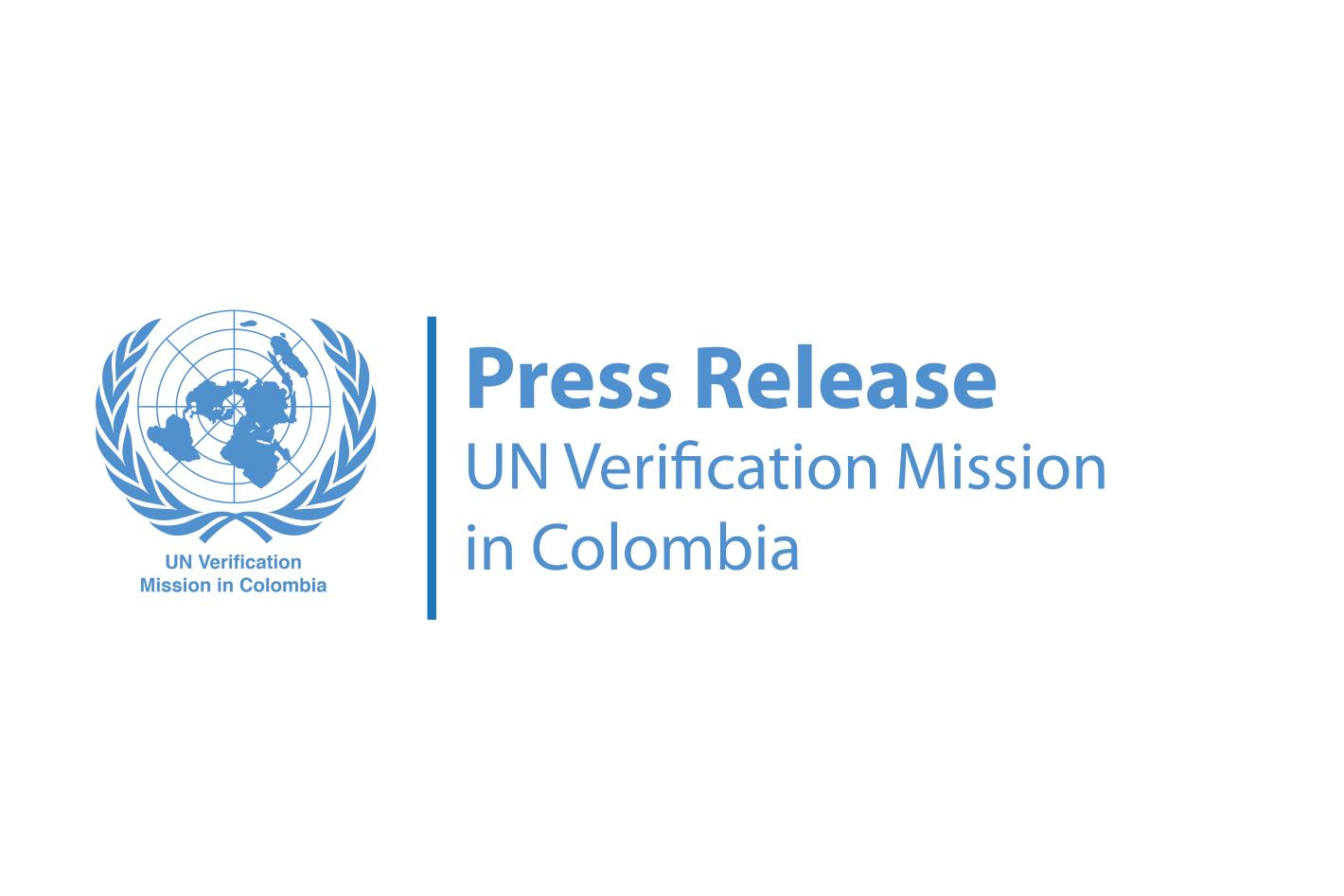UN Verification Mission in Colombia condemns and mourns the killing of ...